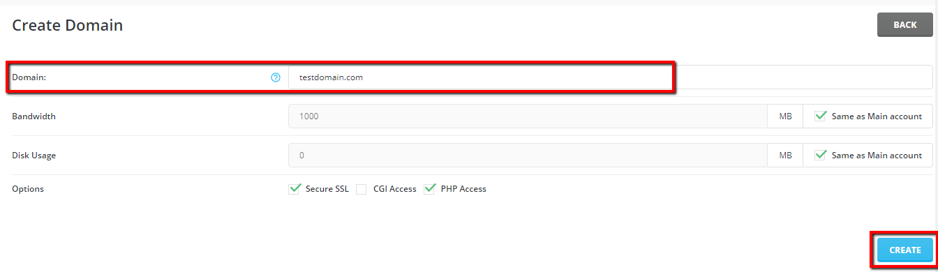 How to add Addon-Domain in your DirectAdmin account – HostMight Support